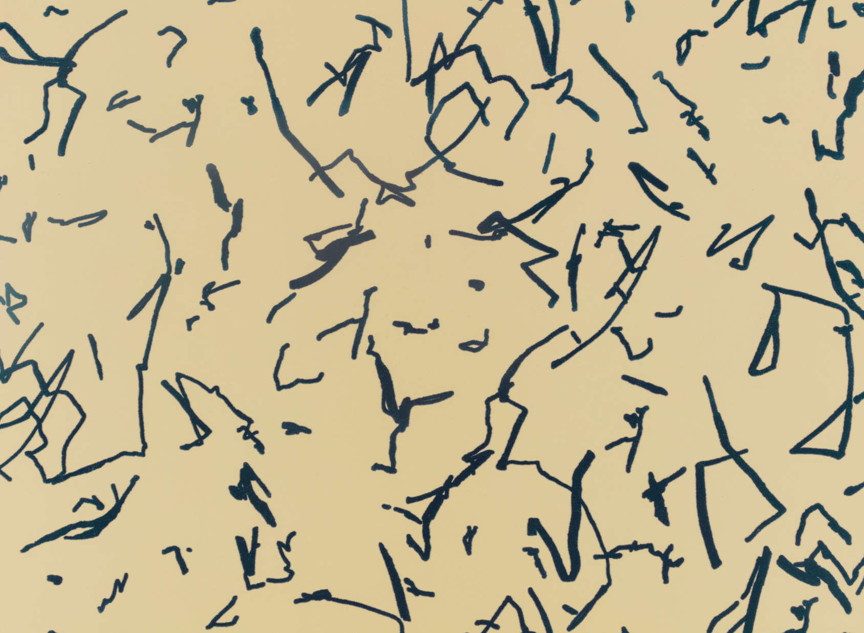 Scribble Wallcovering Zest | Wallcoverings Vol. 2 | Kirkby Design