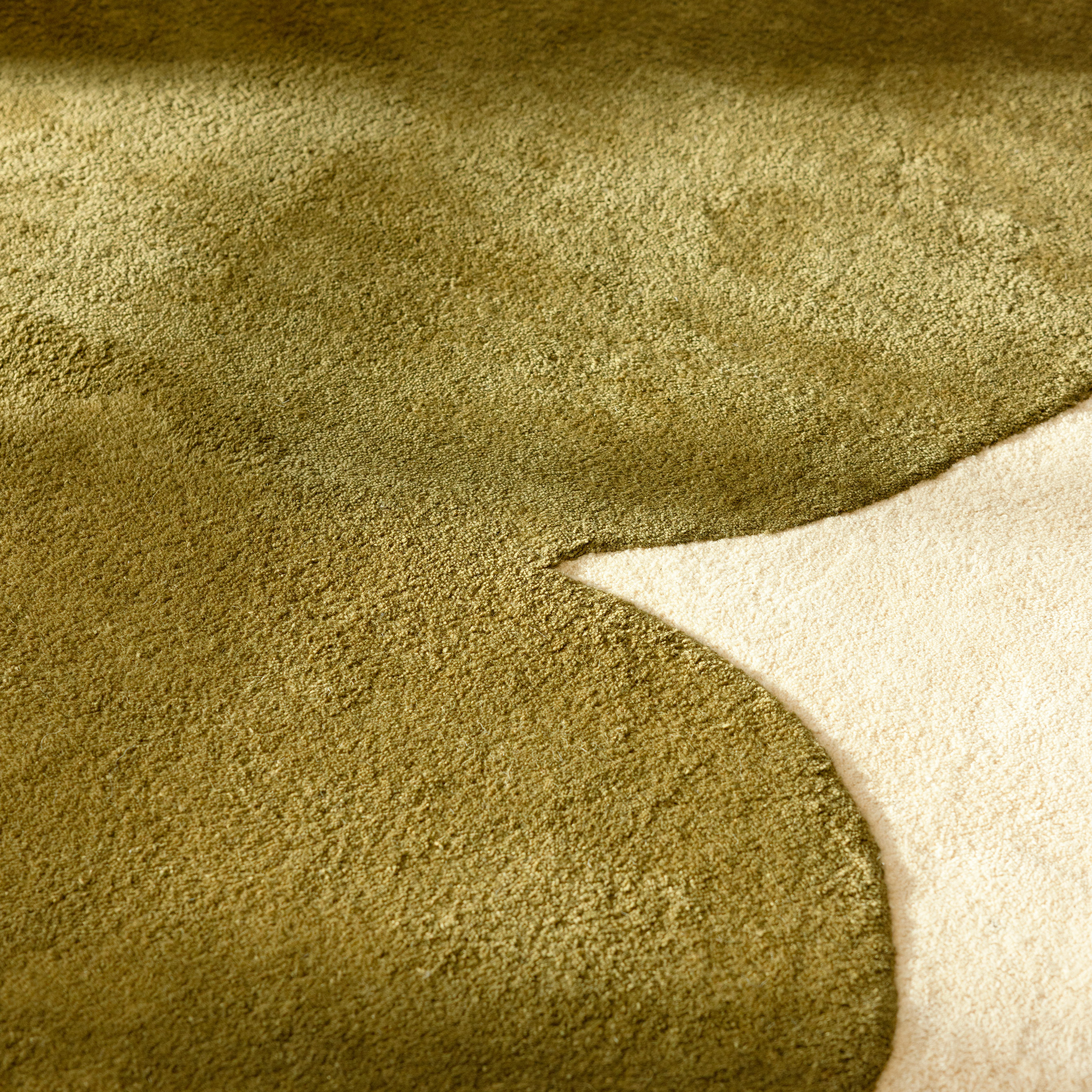 Rook Rug Green Olive | Archetype Rugs | Wool Hand Tufted Rug | Kirkby ...