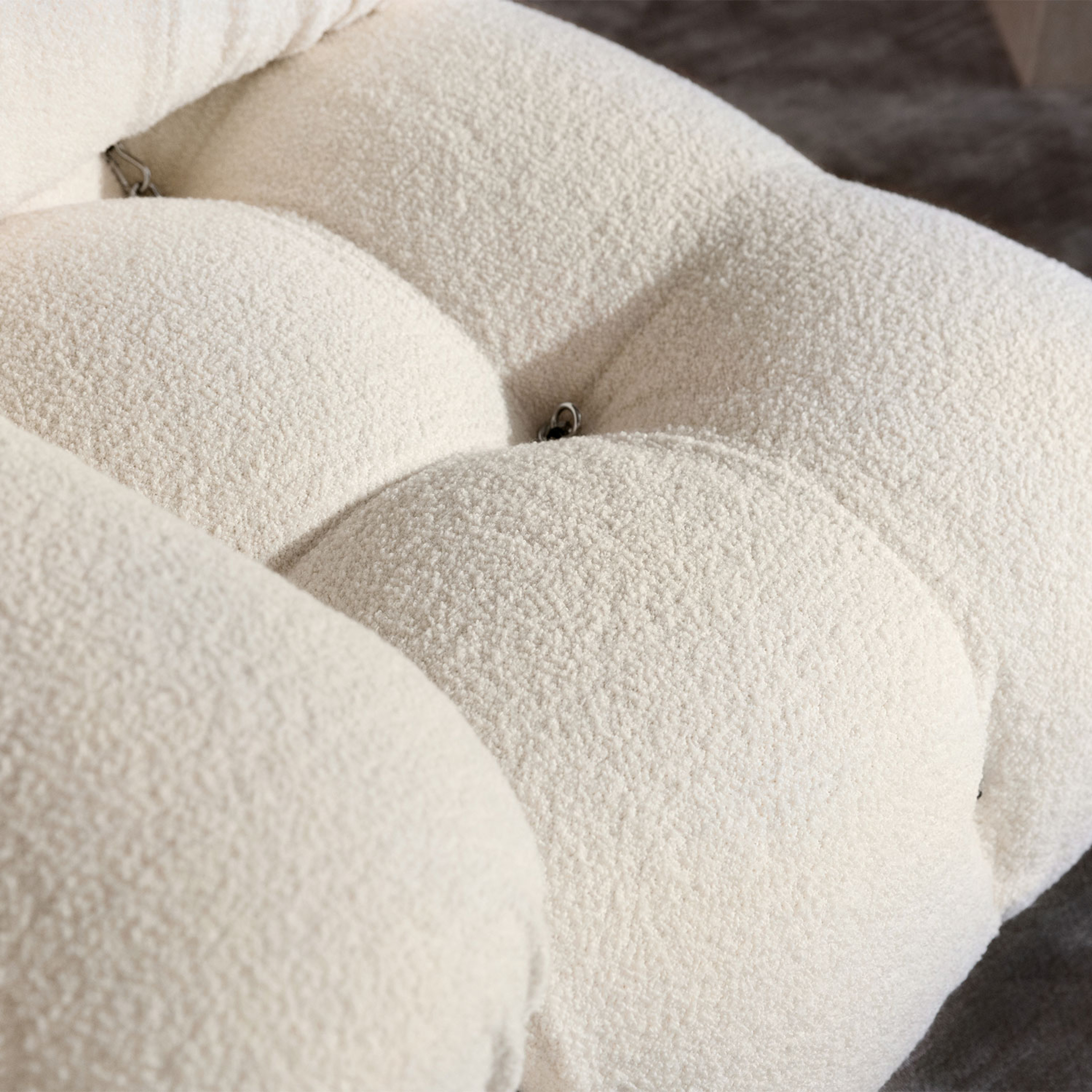 Teddy FR Cream | Teddy FR | Wool Bouclé | Kirkby Design
