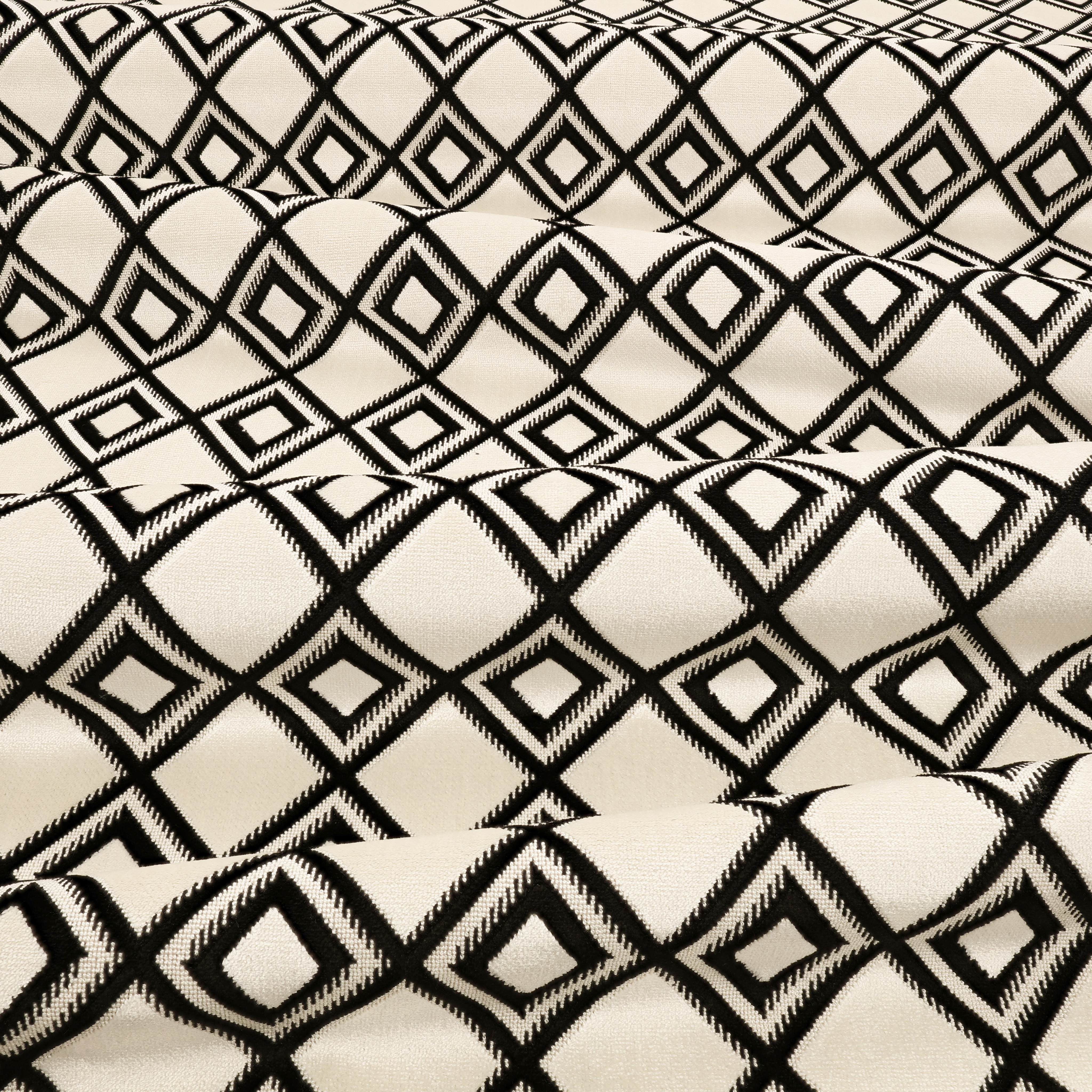 Brent Monochrome | Underground Vol.III | Geometric Velvet | Kirkby Design