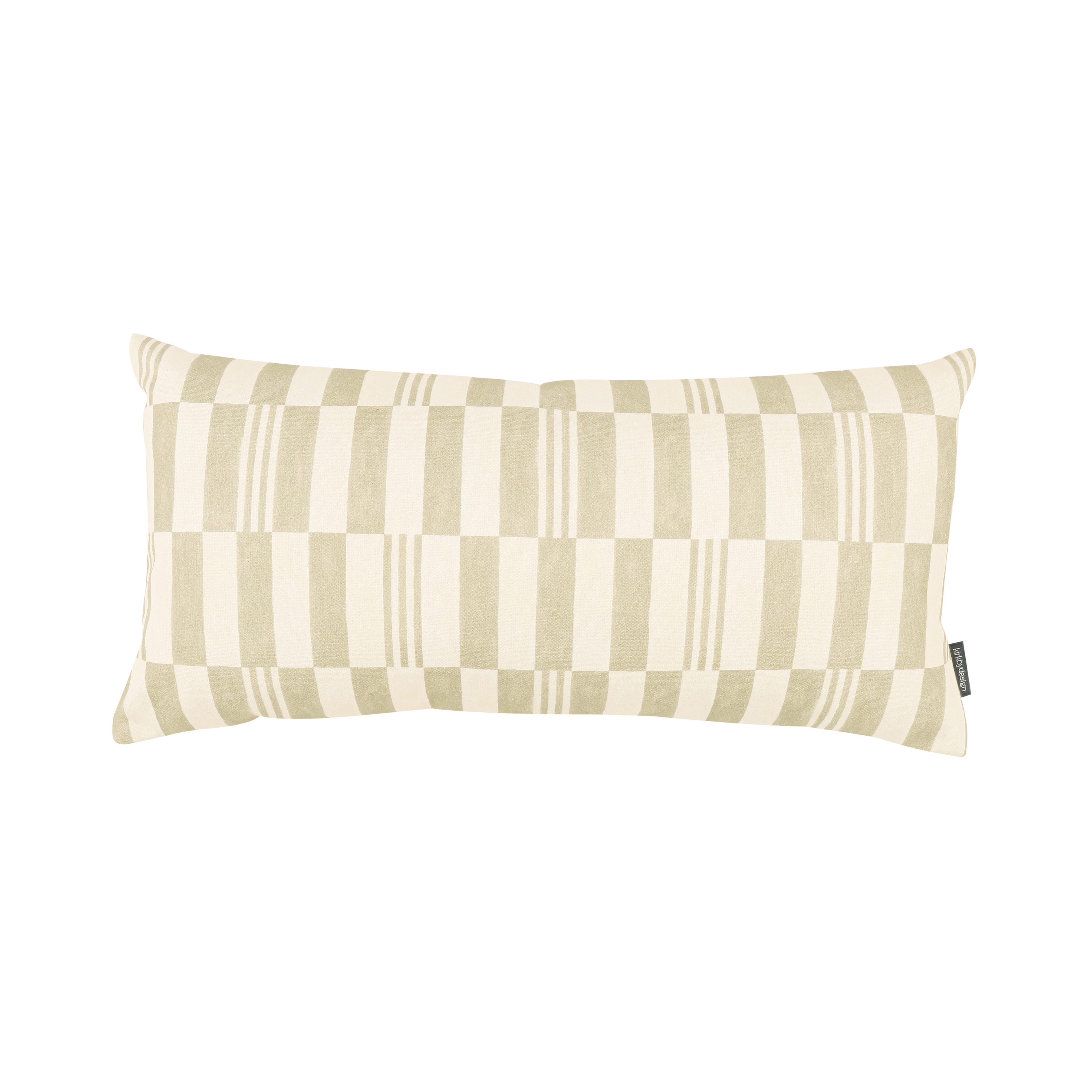 Checkerboard Cushion Pistachio | Formation Cushions | Kirkby Design