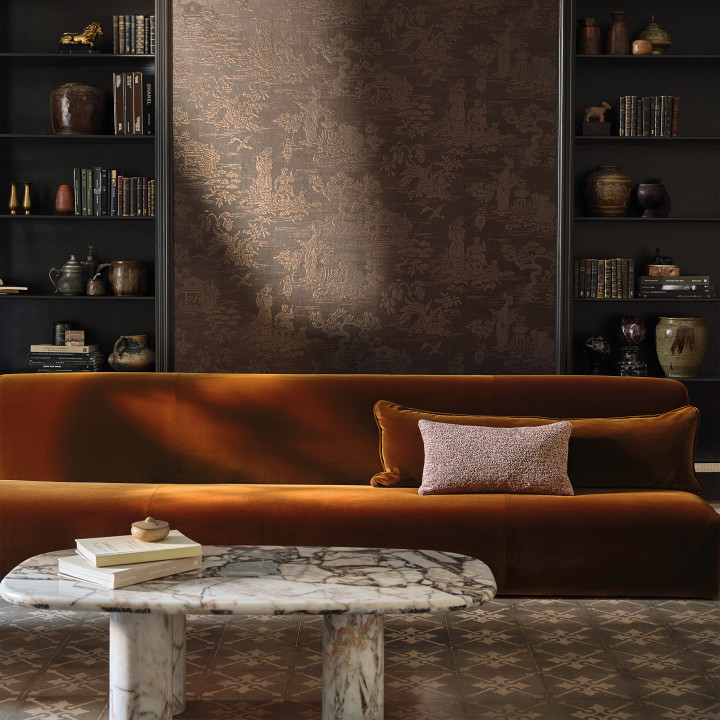 Isenzo Wallcovering Tonka | Istoria Wallcoverings | Textured ...