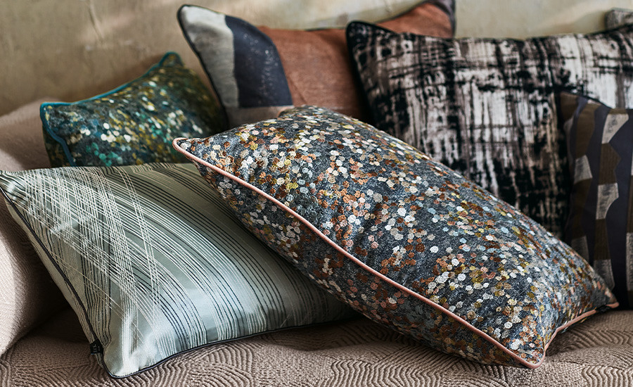 Tabala | Decorative Prints, Weaves & Embroideries | Black Edition