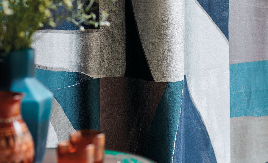 Tabala | Decorative Prints, Weaves & Embroideries | Black Edition