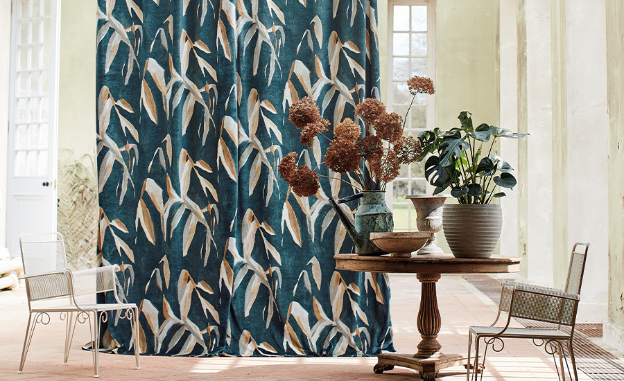 Tabala | Decorative Prints, Weaves & Embroideries | Black Edition