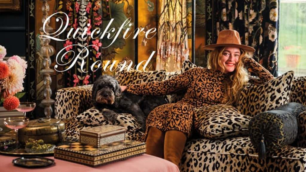 Temperley London x Romo - Quickfire Questions | Romo Fabrics