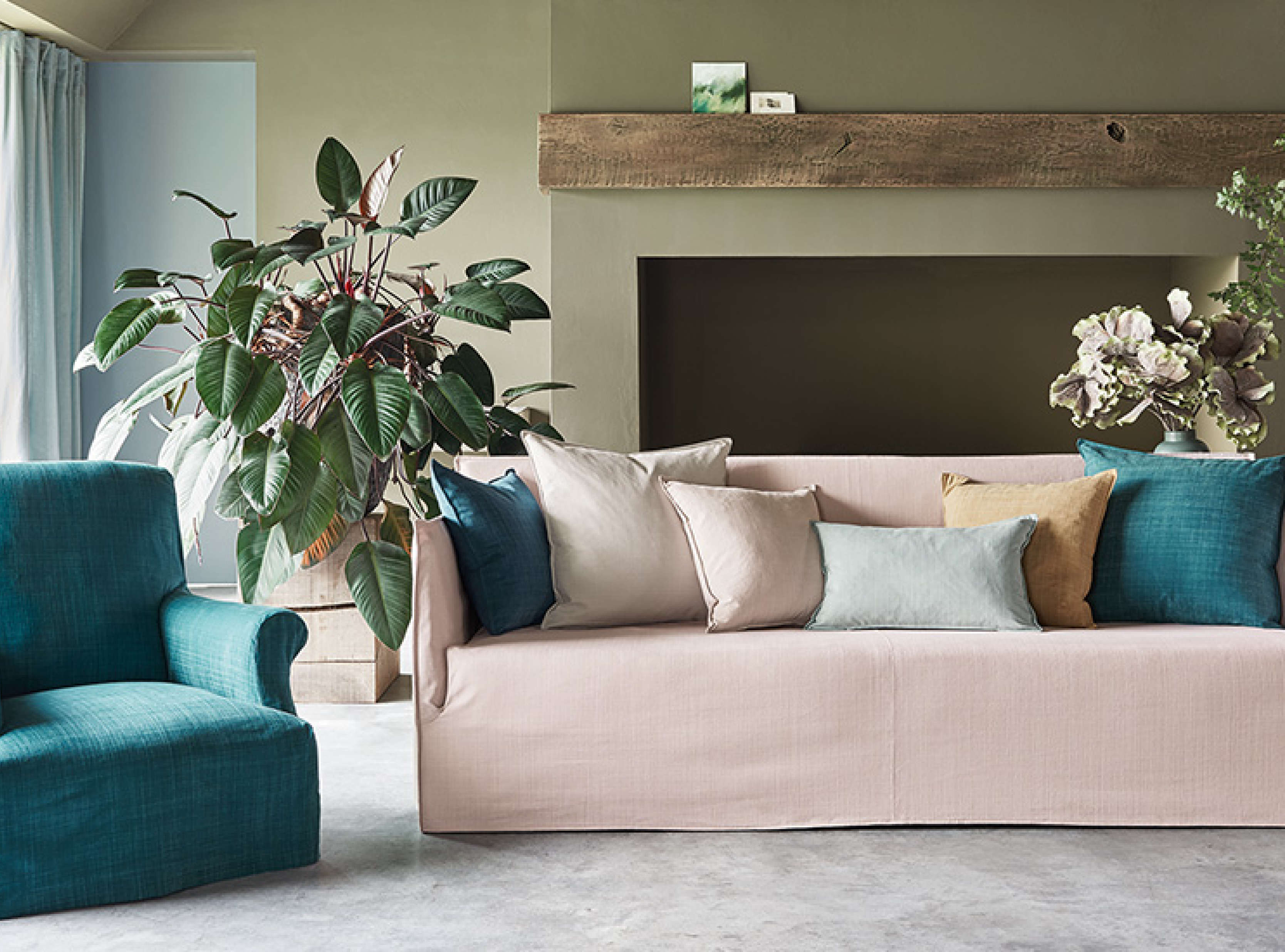 Dune | Washable Brushed Cotton | Romo Fabrics