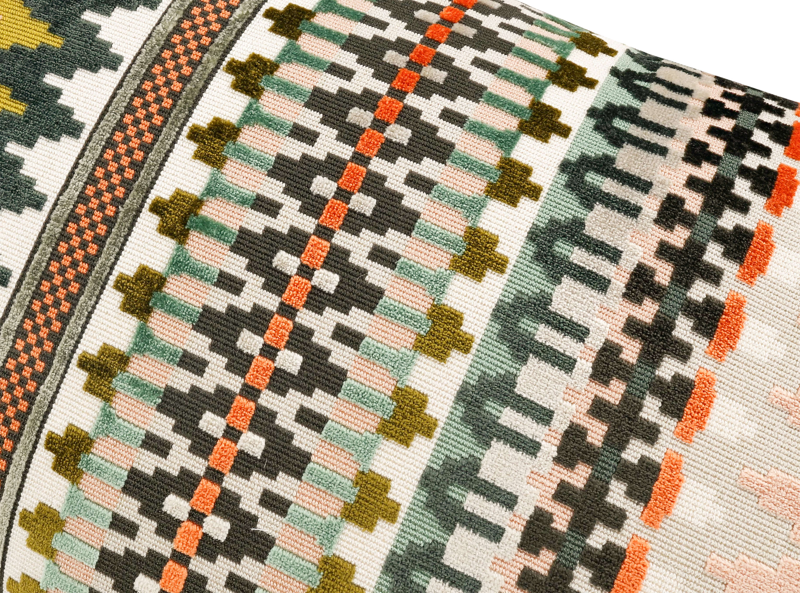 Talulah 60cm x 40cm Cushion Aruba | Temperley London x Romo - Fabrics ...