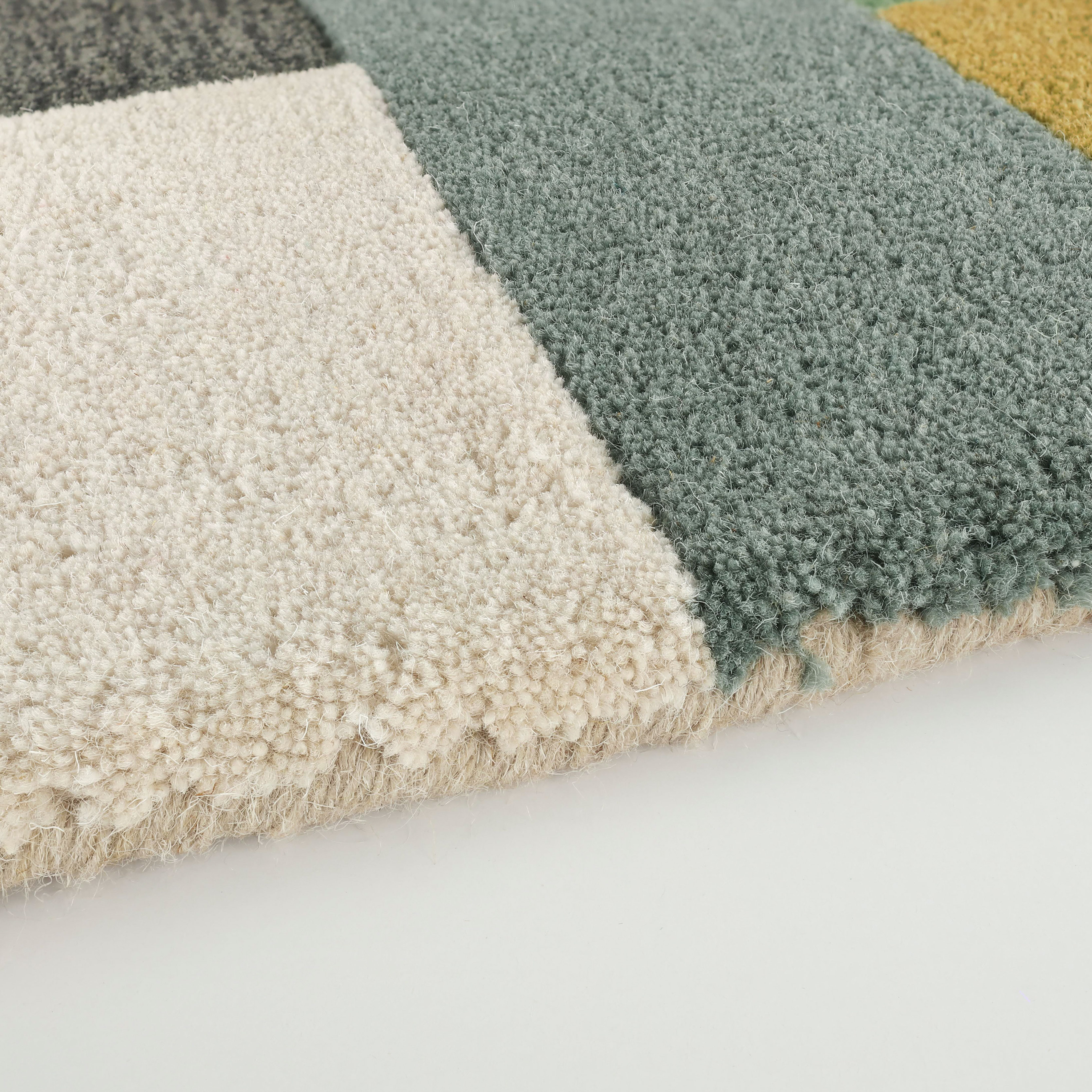 Lavin Rug Verde | Romo Rugs | Hand Tufted Wool Rug | Romo Fabrics