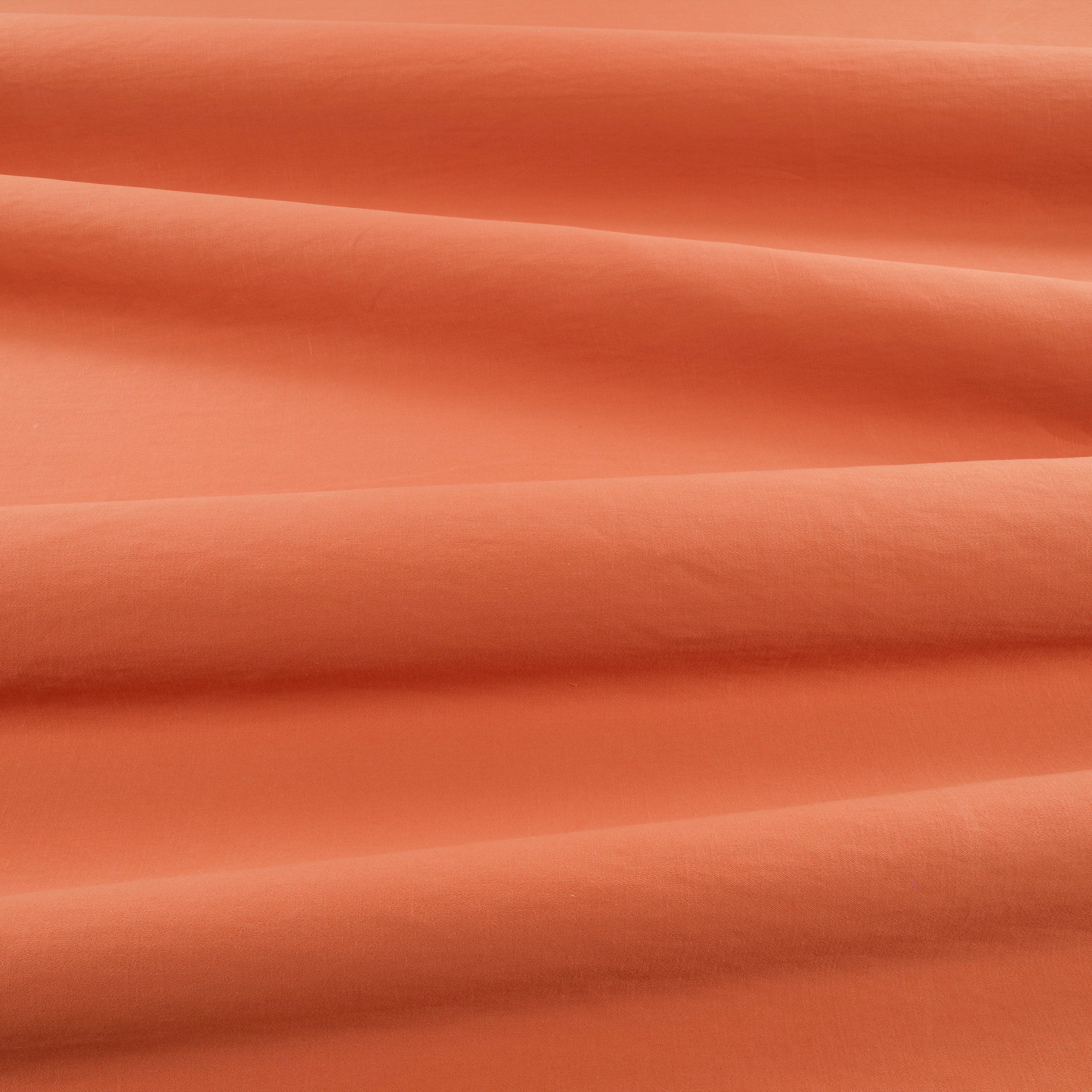 Celino Burnt Sienna | Celino | Wide-Width Cotton Linen Satin | Romo Fabrics