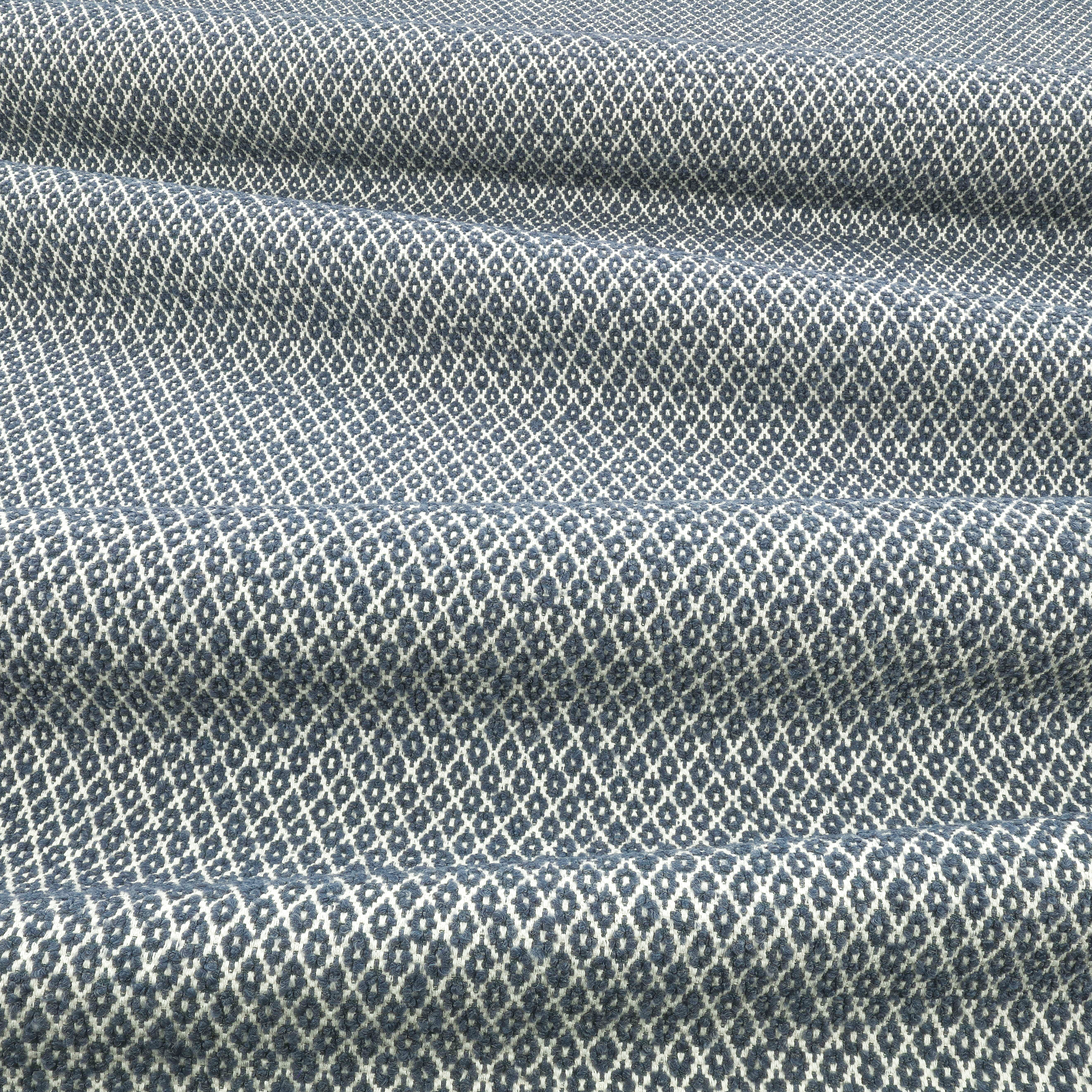 Quito Regatta Blue | Zolani | Decorative Bouclé Weave | Romo Fabrics