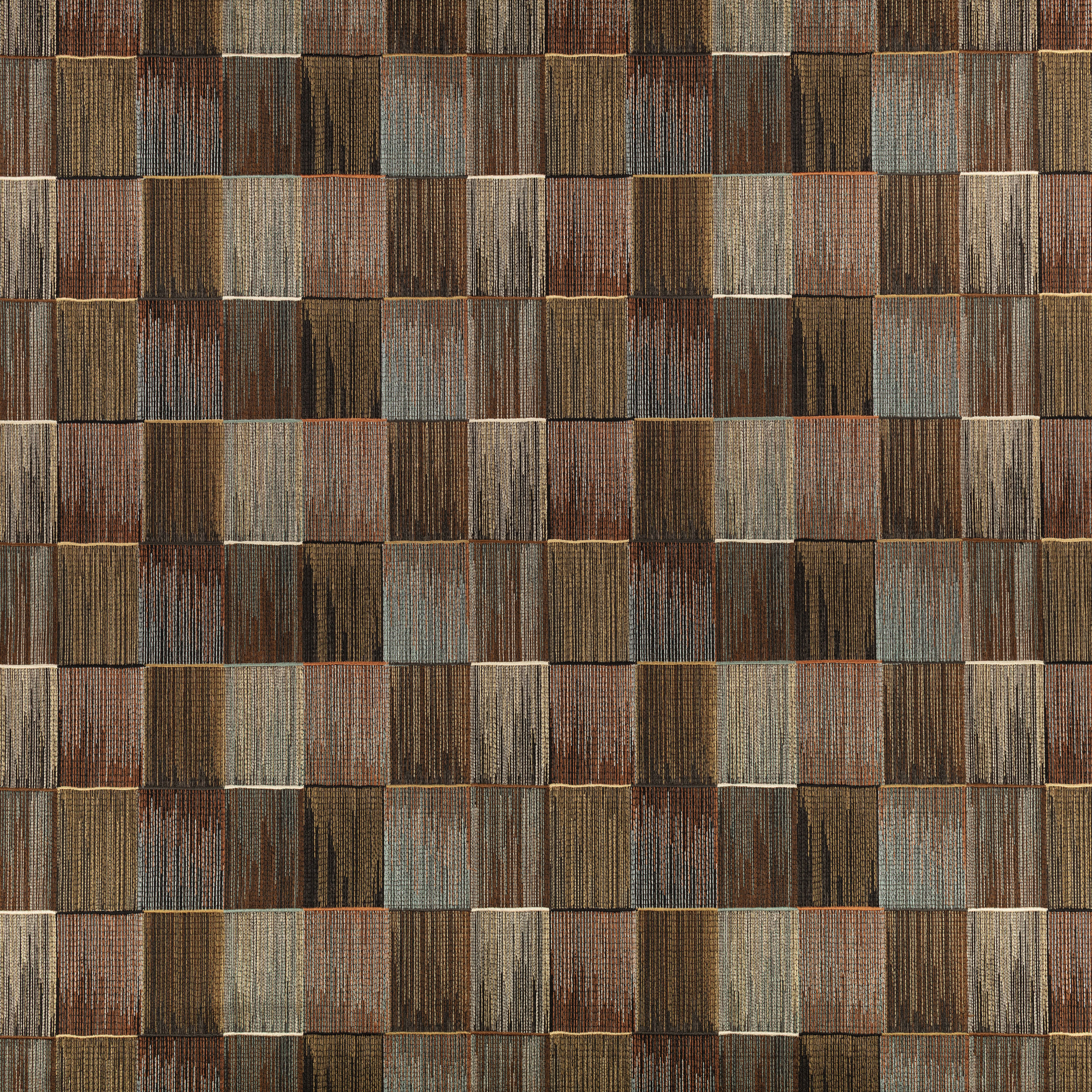 Sekani Chocolate | Otillo | Embroidery | Romo Fabrics