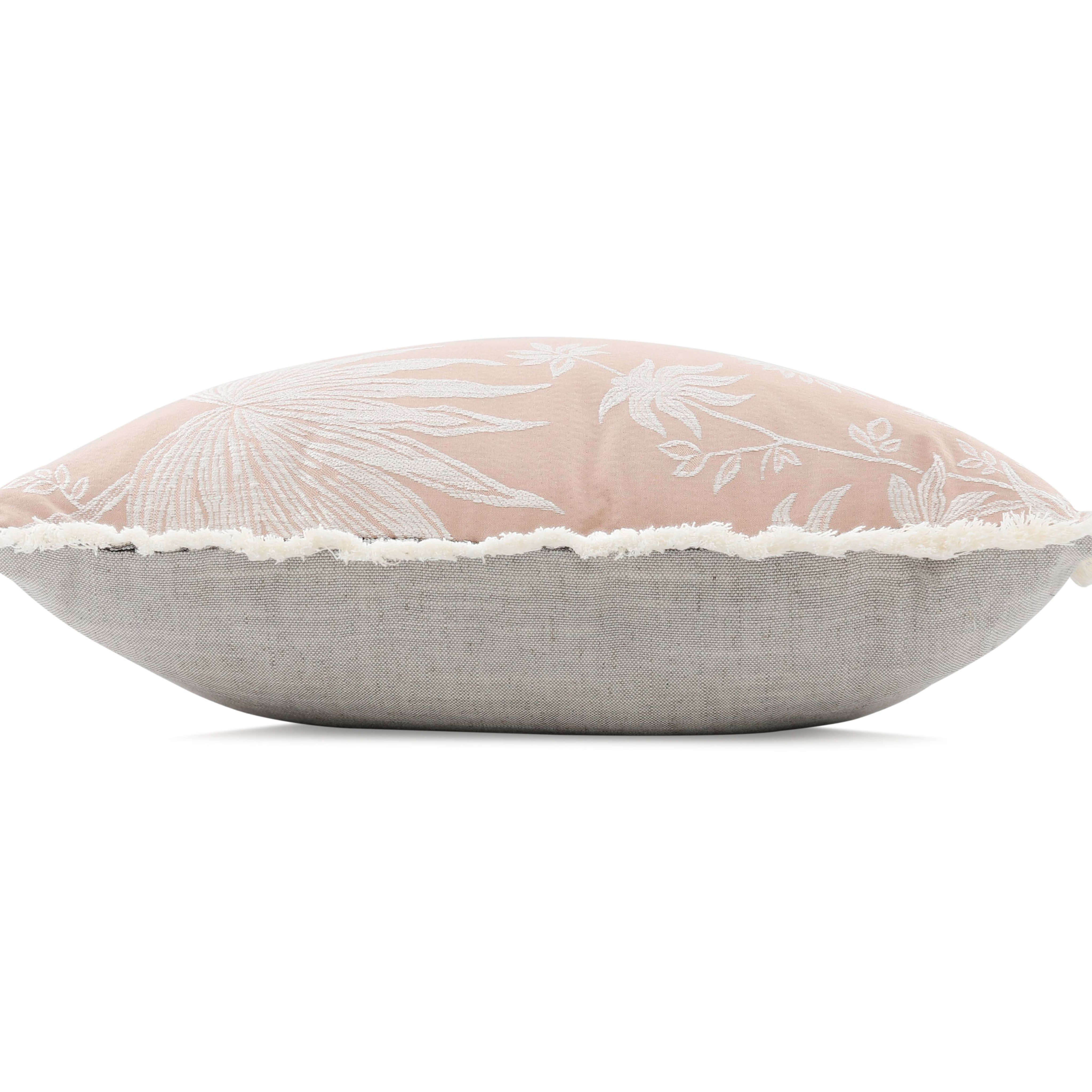 Chiya Jacquard Cushion Wild Rose | Pluma Cushions | Romo Fabrics