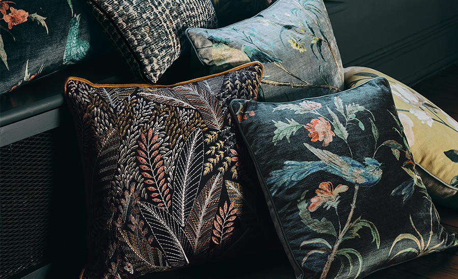 Pluma Cushions | Romo Fabrics