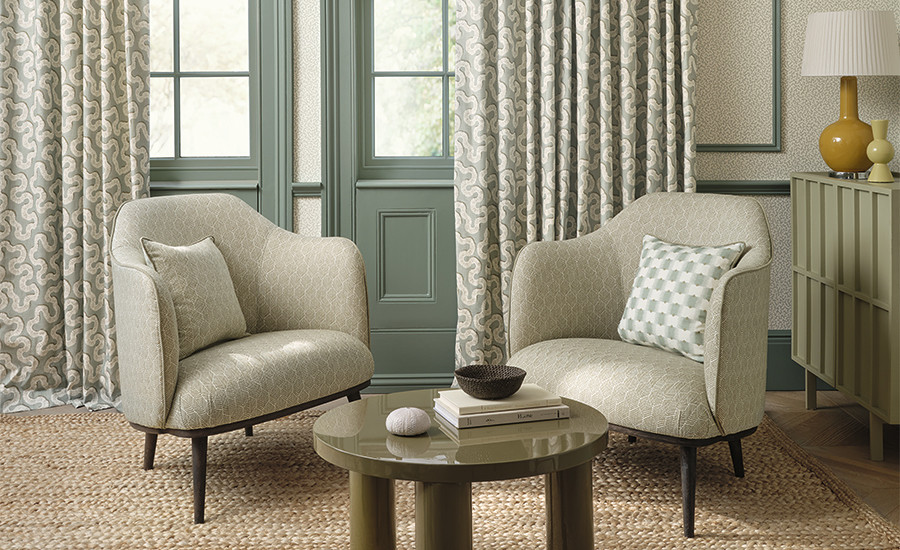 Aubin | Small Scale Prints | Romo Fabrics