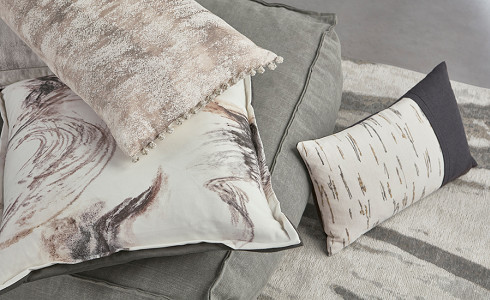 Kyra Cane Cushions | Villa Nova