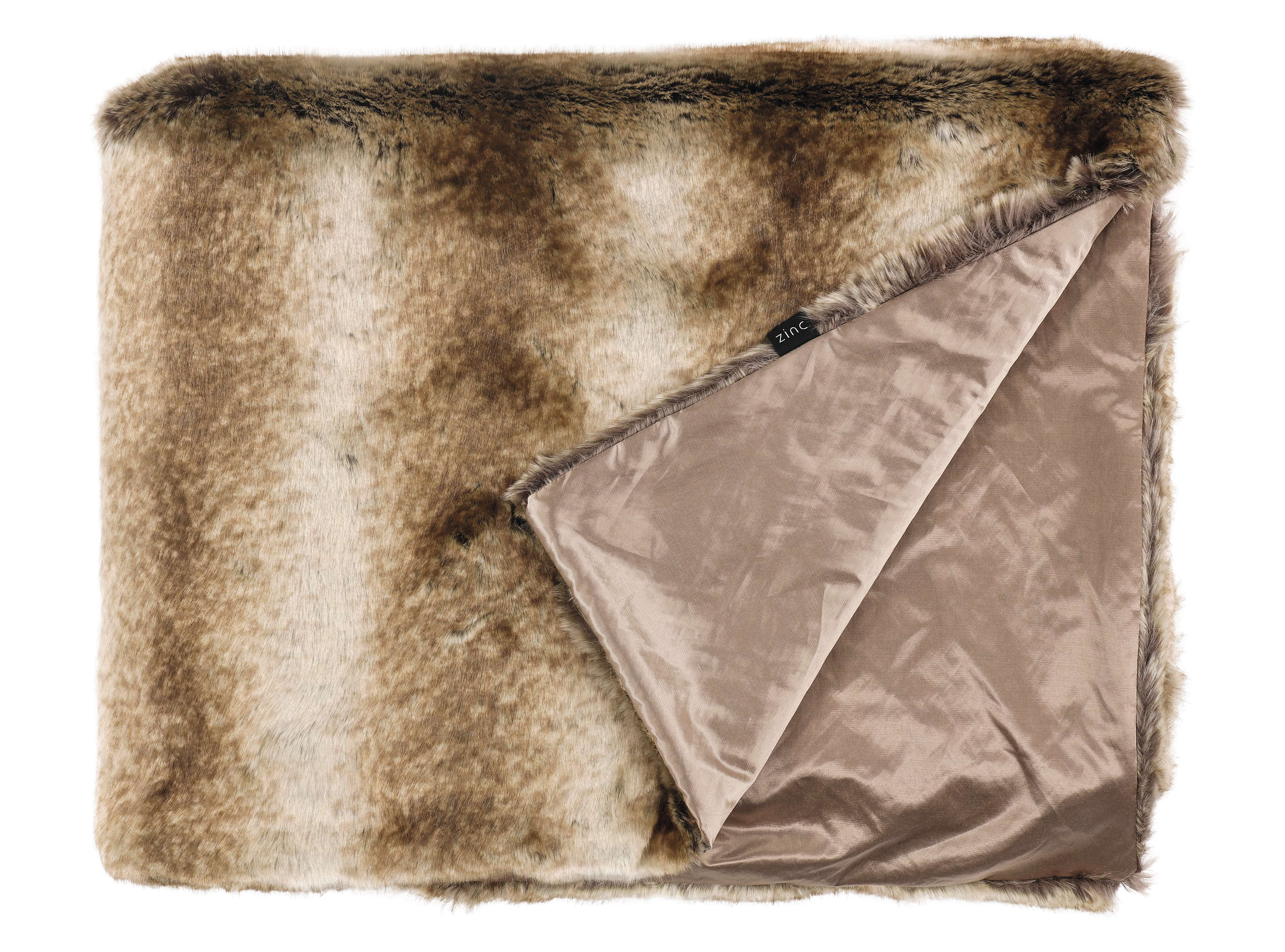 Mink 140cm x 200cm Throw | Yeti Throws | Zinc Textile