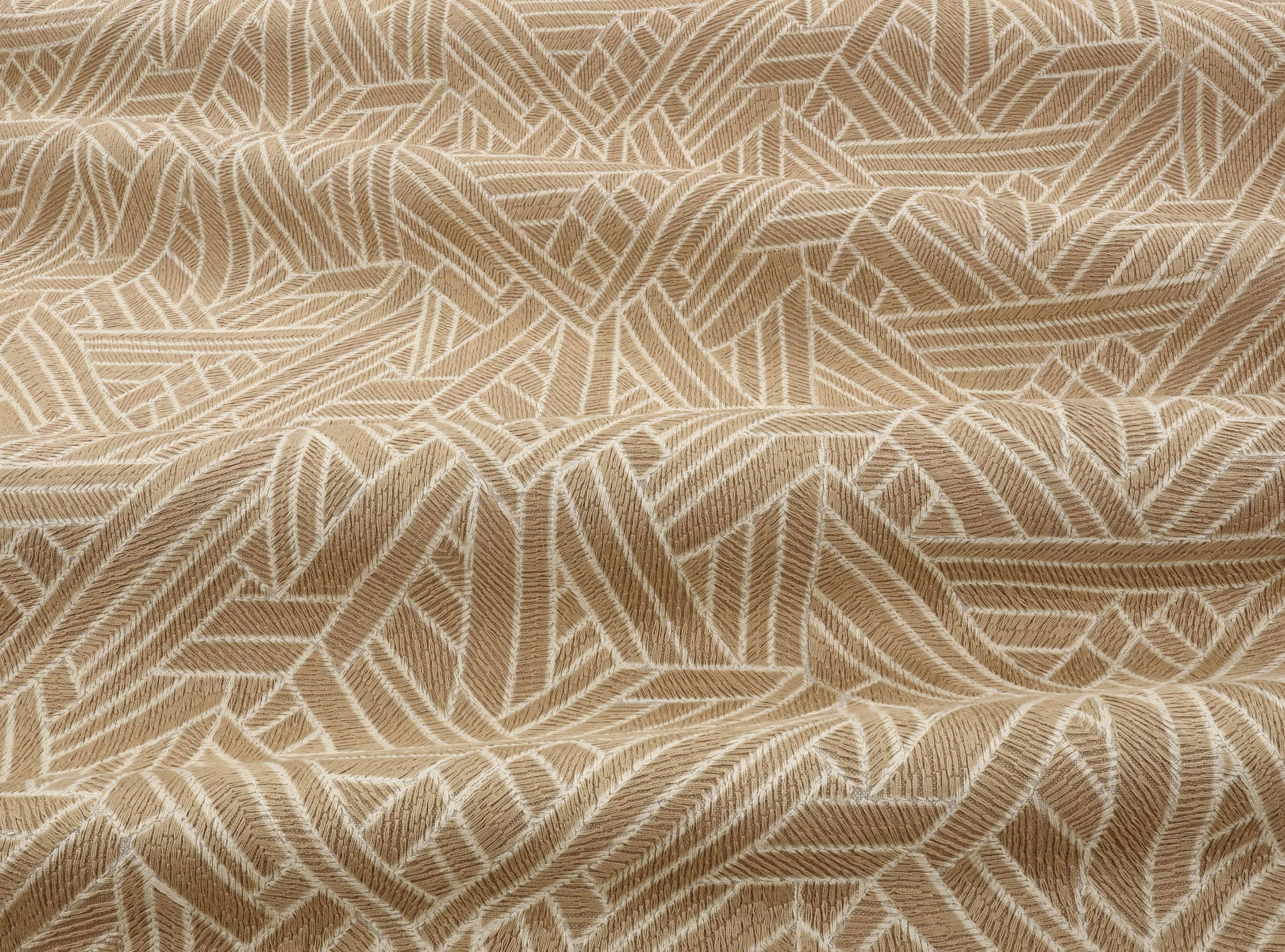 Las Pozas Hessian | Salvador | Decorative Embroidery | Zinc Textile