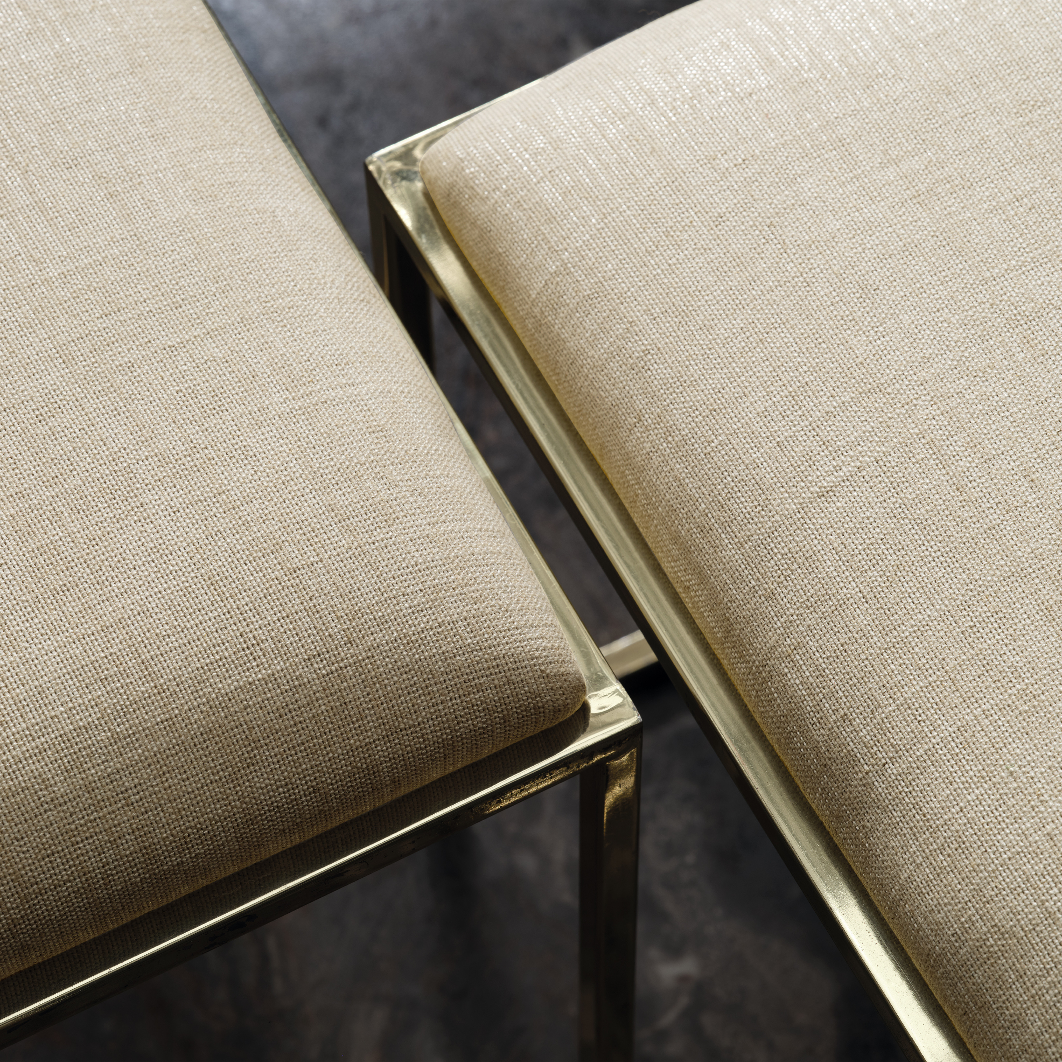 Connie Linen | Allure | Textured Plain | Zinc Textile