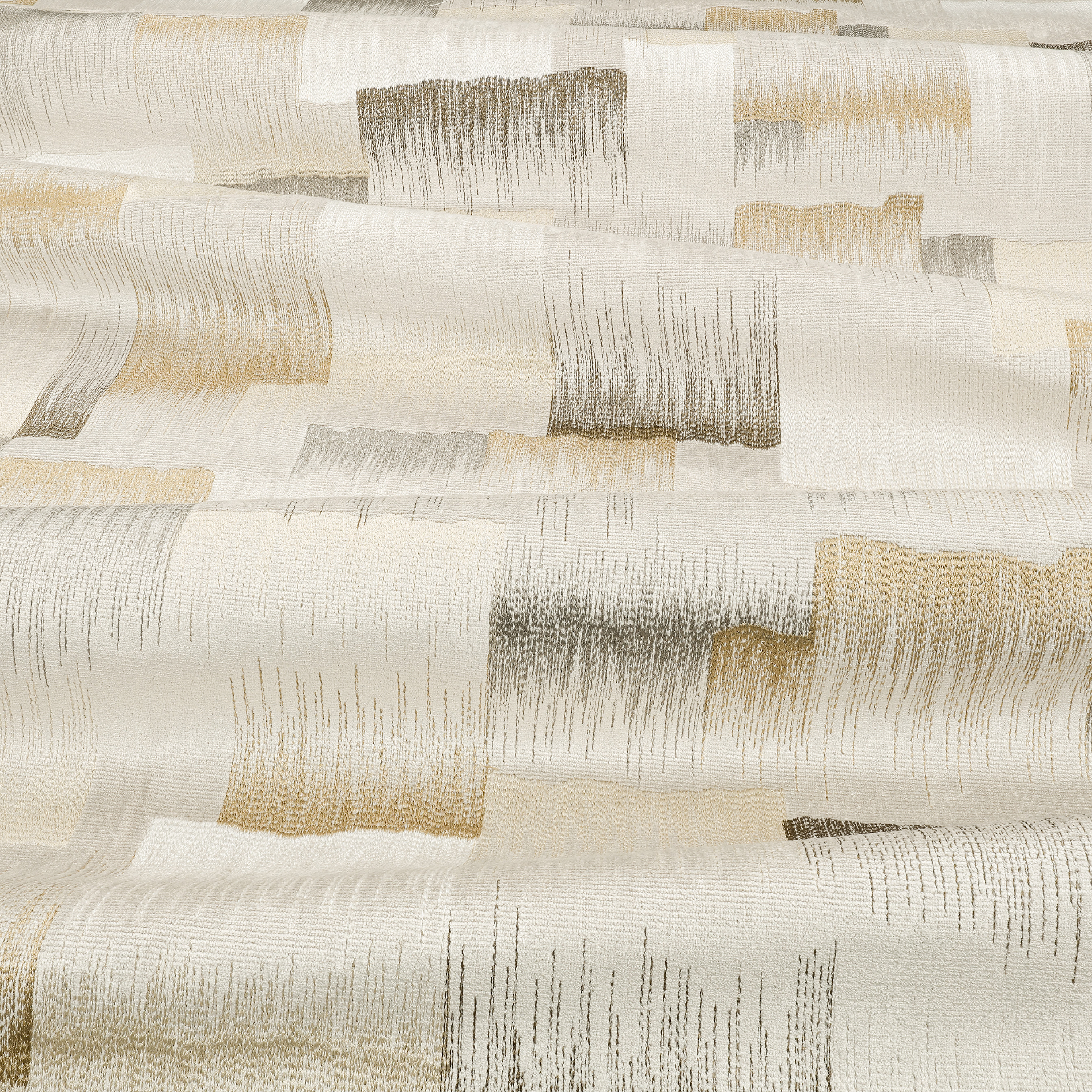 Gloria Caramel | Allure | Embroidered Velvet | Zinc Textile
