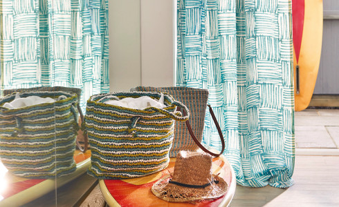 Mustique | Printed Linens, Cottons and Sheers | Zinc Textile