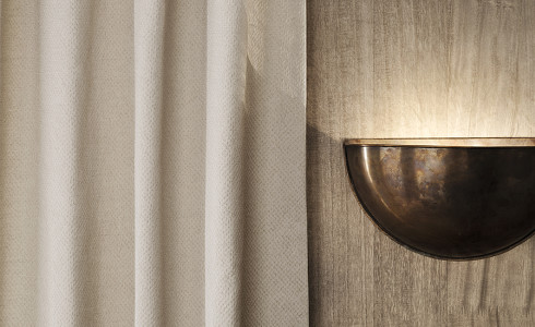 Mercer | Textured Plains | Zinc Textile