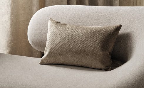 Mercer | Textured Plains | Zinc Textile