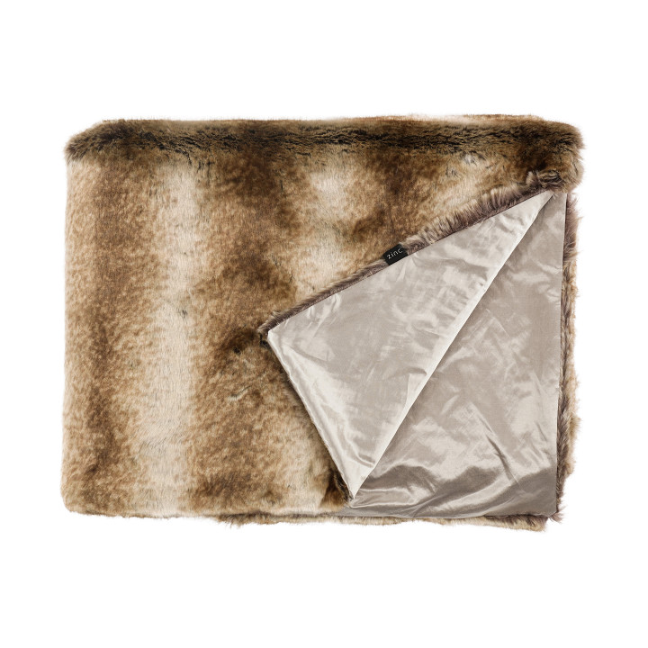 Mink 140cm x 200cm Throw | Yeti Throws | Zinc Textile