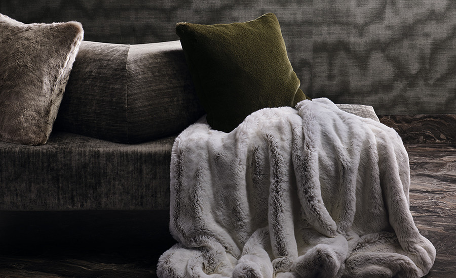 Yeti Throws | Zinc Textile